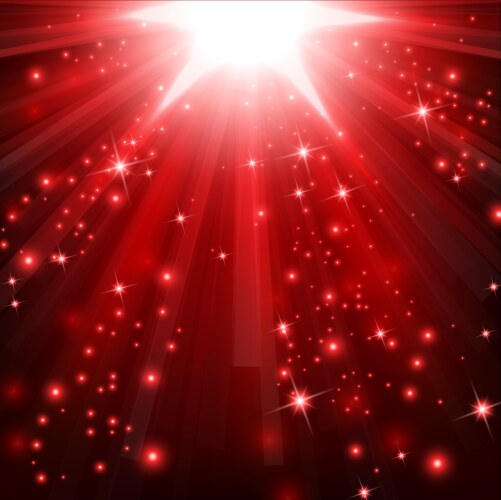 Red lights shining background Royalty Free Vector Image