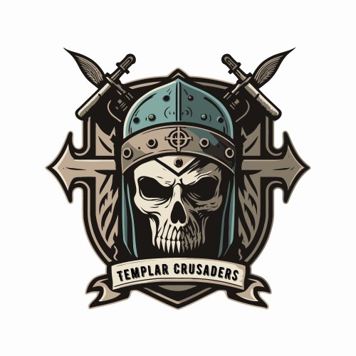 Crusaders logo Royalty Free Vector Image - VectorStock