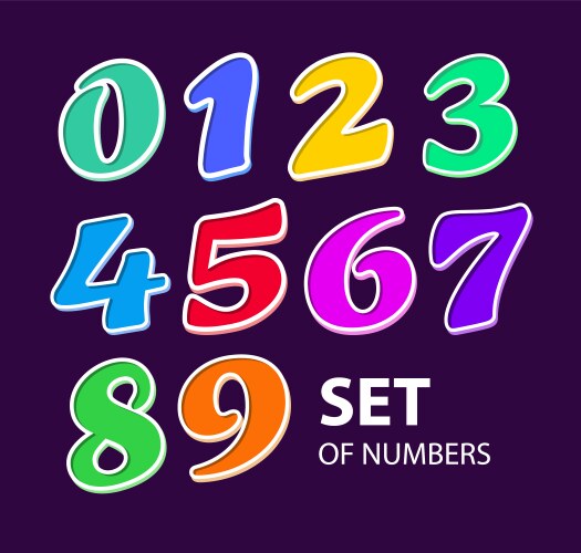 Cartoon Numbers Vector Images (over 78,000)