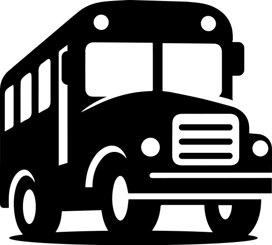 Bus Black And White Logo