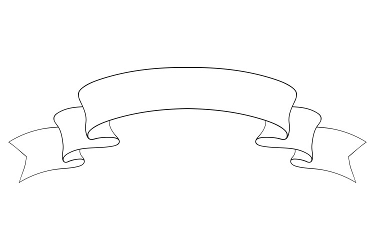 Ribbon Outline Vector Images (over 75,000)