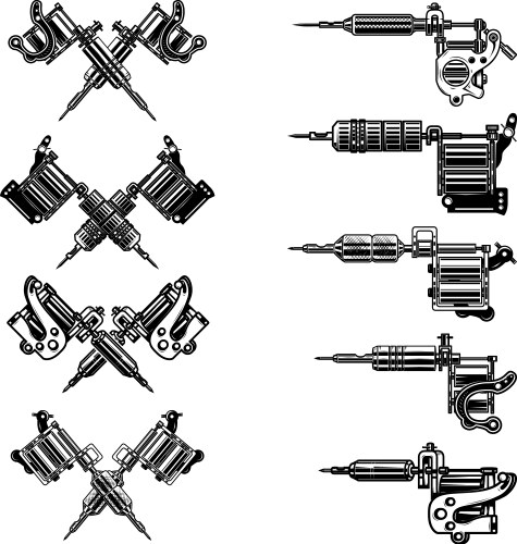 Tattoo Machine Vector Images (over 4,800)