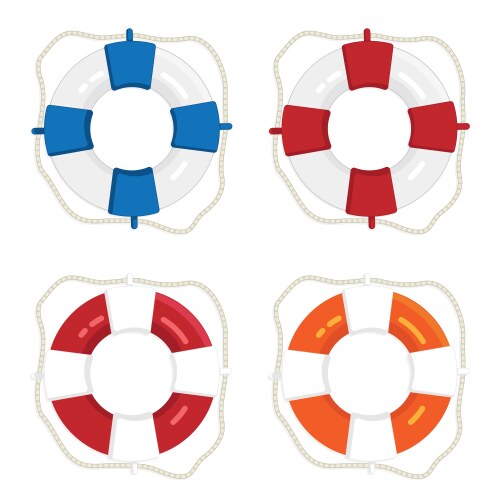 Life saver Royalty Free Vector Image - VectorStock