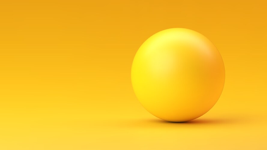 Yellow balls background Royalty Free Vector Image