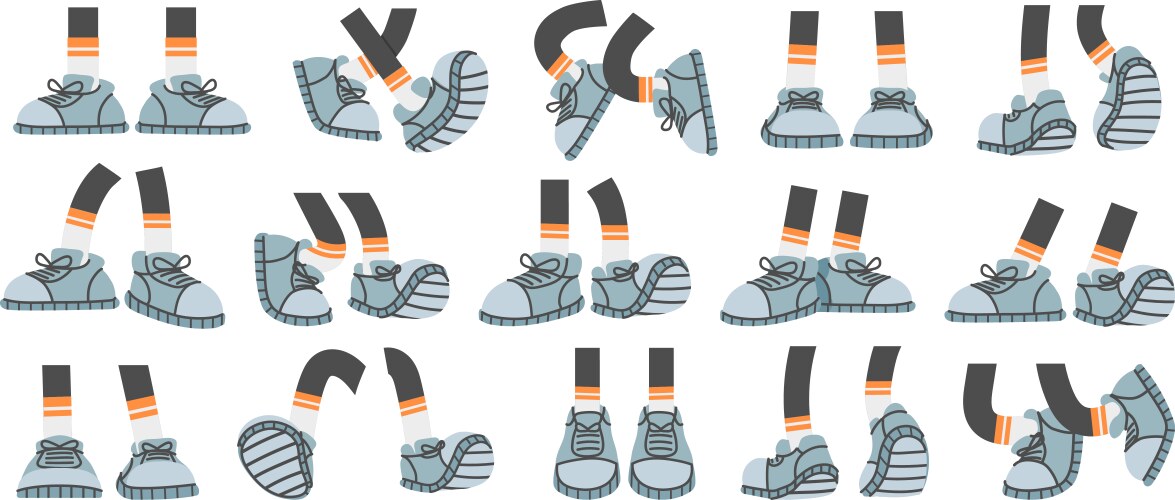 Cartoon Feet Vector Images (over 7,500)