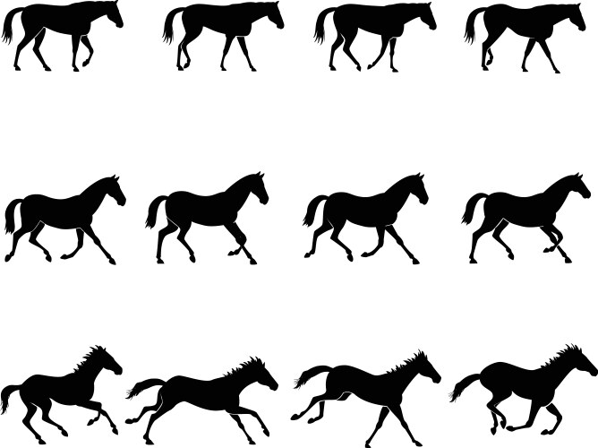 Galloping Horses Vector Images (over 6,800)
