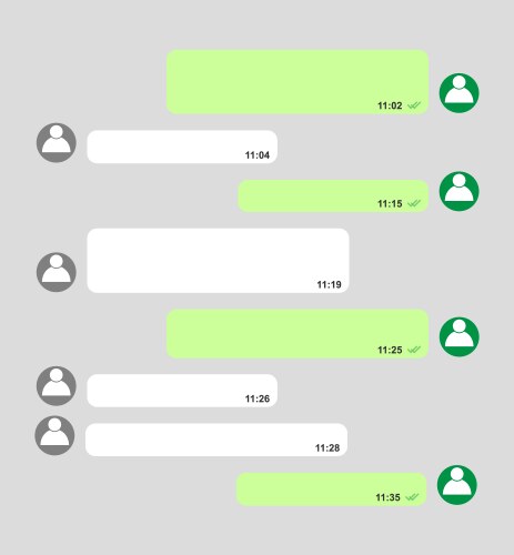Whatsapp Text Bubble Vector Images (over 130)
