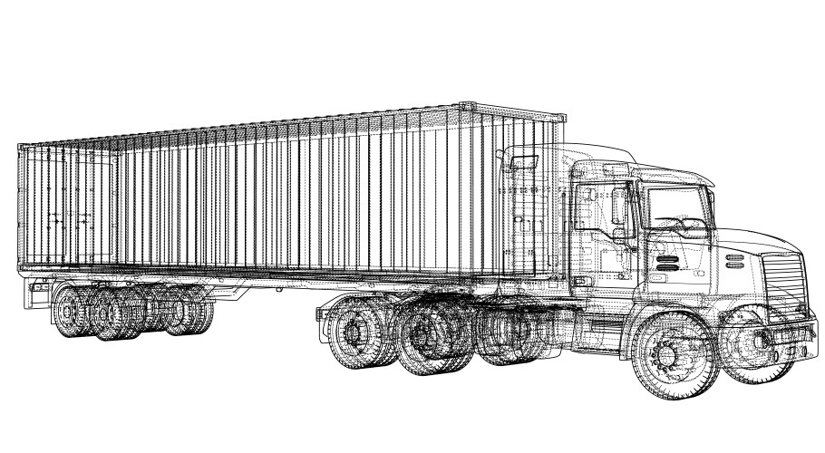 Blueprint Truck Vector Images (over 3,200)