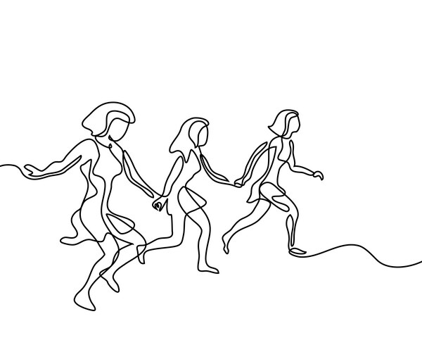 Line Drawing People Vector Images (over 96,000)