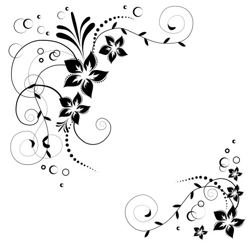 Flower Corner Vector Images (over 24,000)