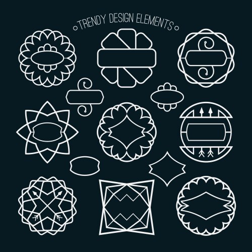 Badges and logos collection for different Vector Image