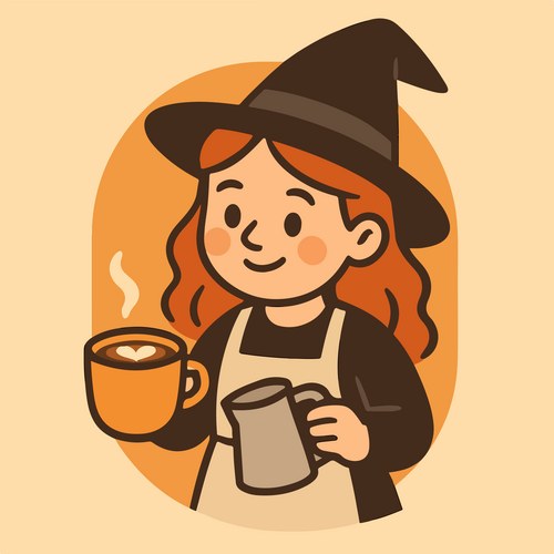 Witch Coffee Vector Images (over 510)