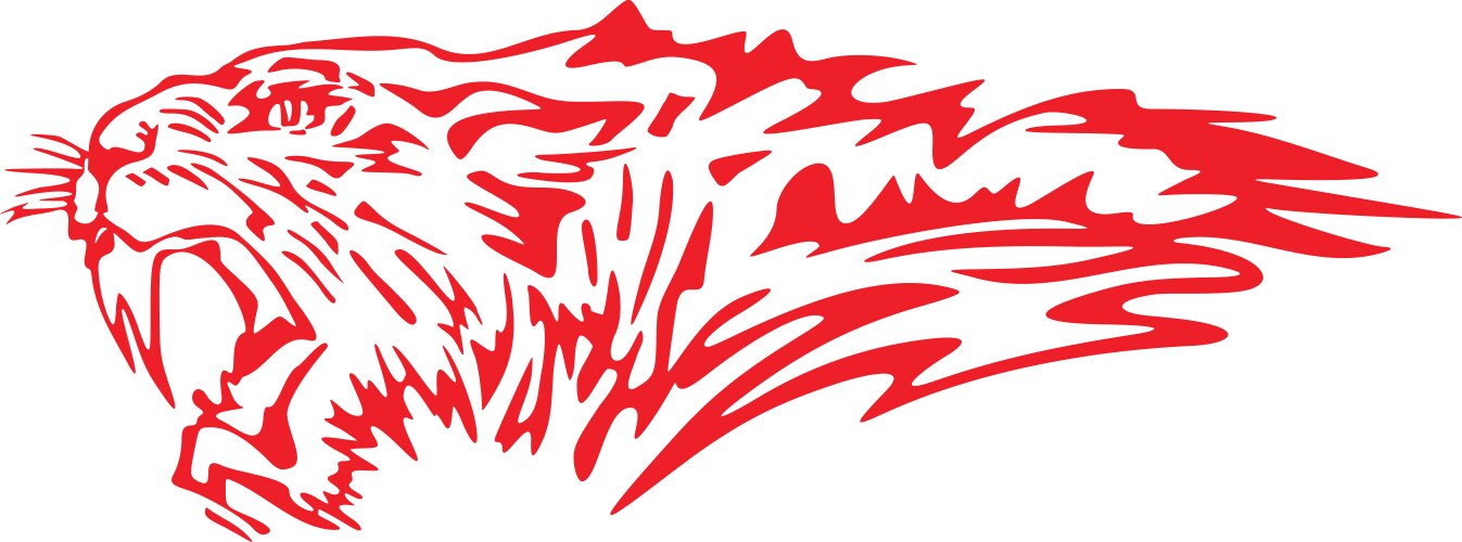 Attacking Tiger Vector Images (over 2,700)