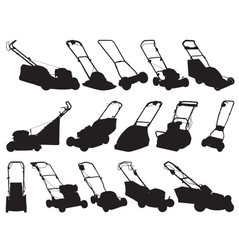 Lawn Mower Vector Images (over 7,200)
