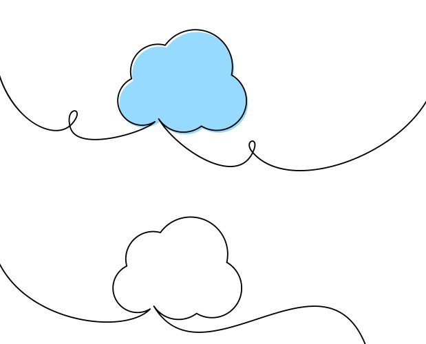 Cloud Line Drawing Vector Images (over 25,000)