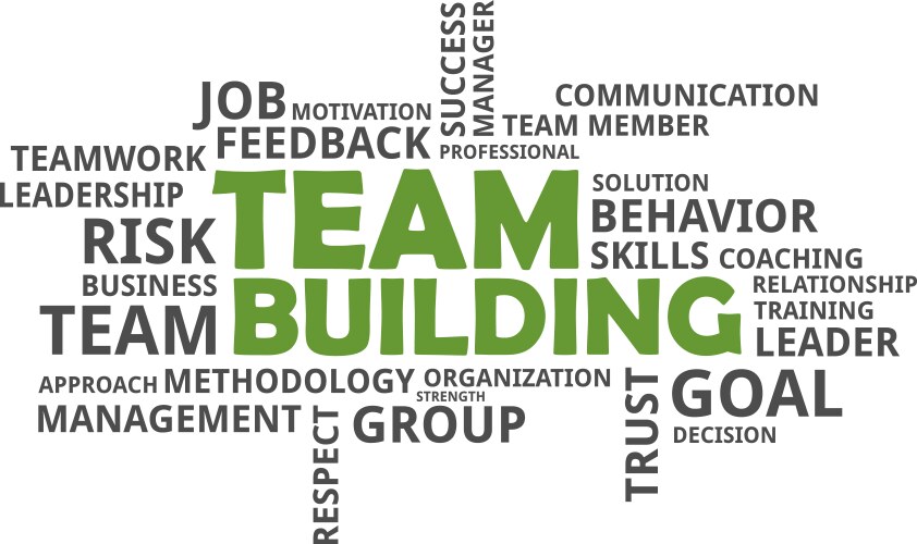 Teamwork infographic cloud design template Vector Image