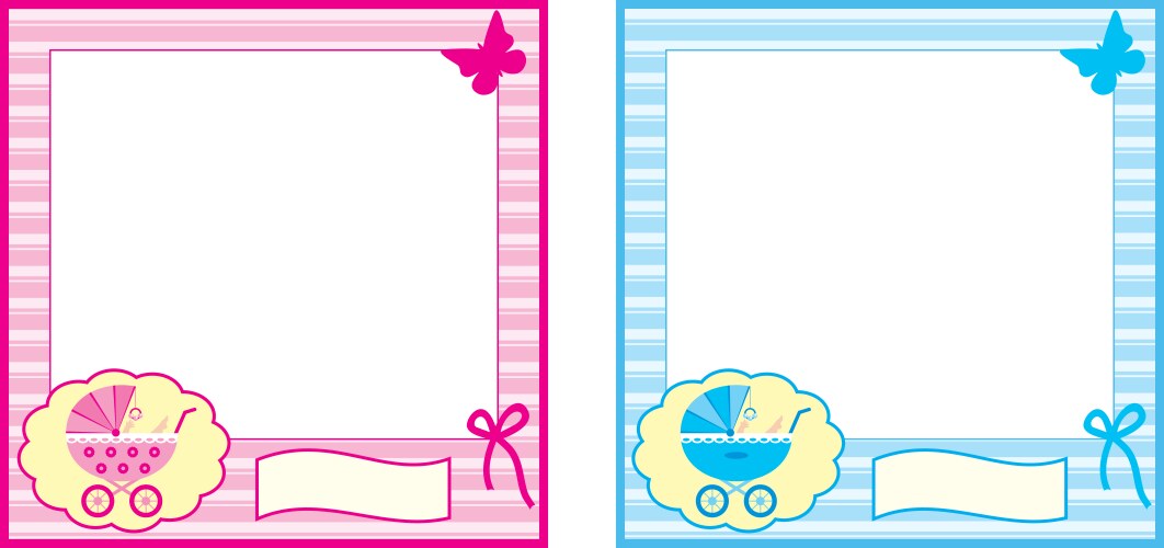 Frames with rabbits Royalty Free Vector Image - VectorStock