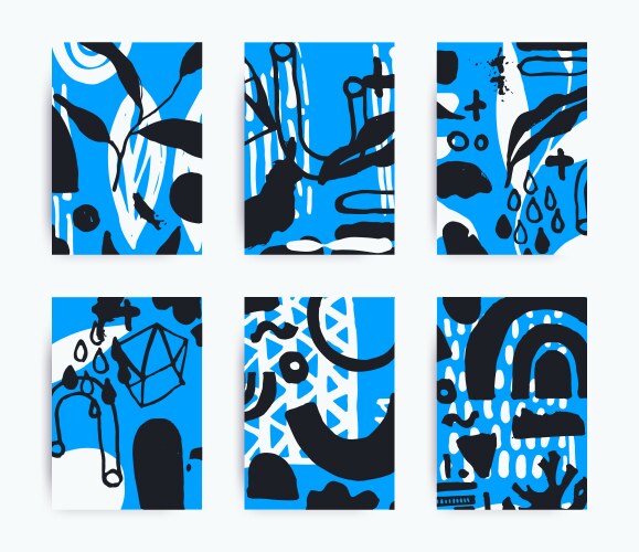 Simple decorative handmade background Royalty Free Vector