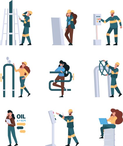 Cartoon Oil Rig Vector Images (over 810)