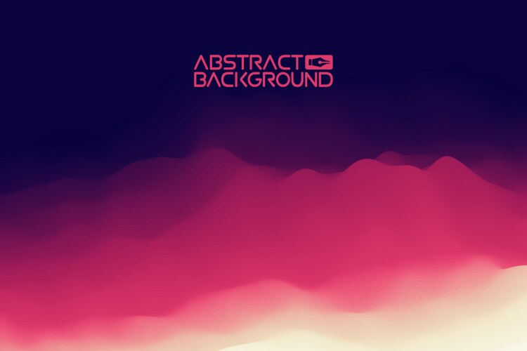 Abstract purple liquid holographic gradient Vector Image