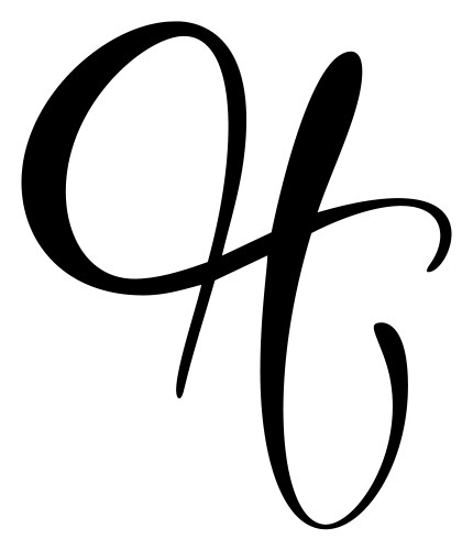 Calligraphy Alphabet H Vector Images (over 11,000)