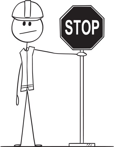 Stop Cartoon Vector Images (over 30,000)