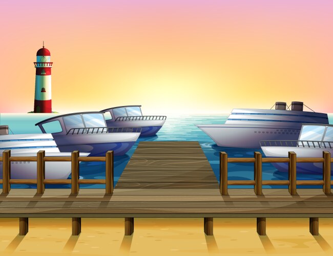 Boat set Royalty Free Vector Image - VectorStock