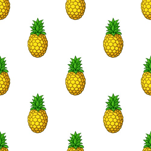 Pineapple Royalty Free Vector Image - VectorStock