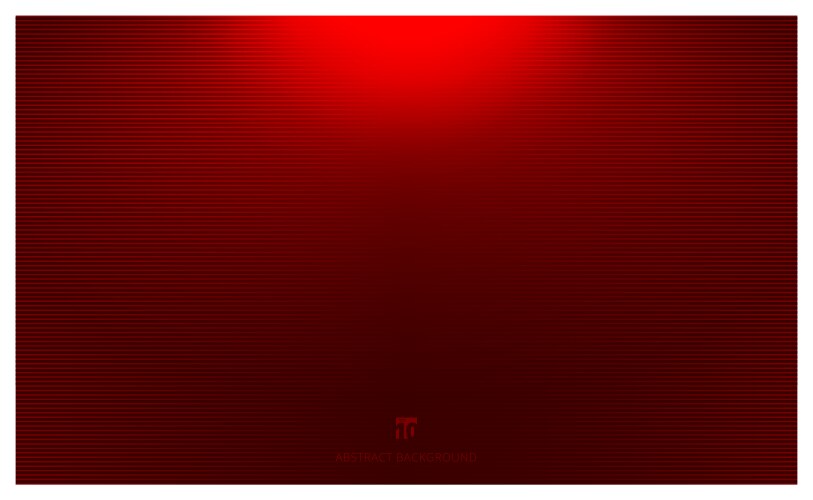 Empty red color studio room luxury background Vector Image