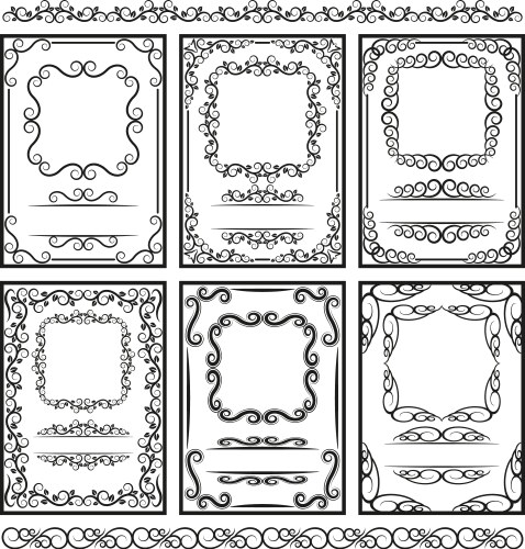 Formal Border Vector Images (over 4,500)