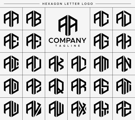 Line geometric font design abstract modern Vector Image Line geometric font design abstract modern Vector Image