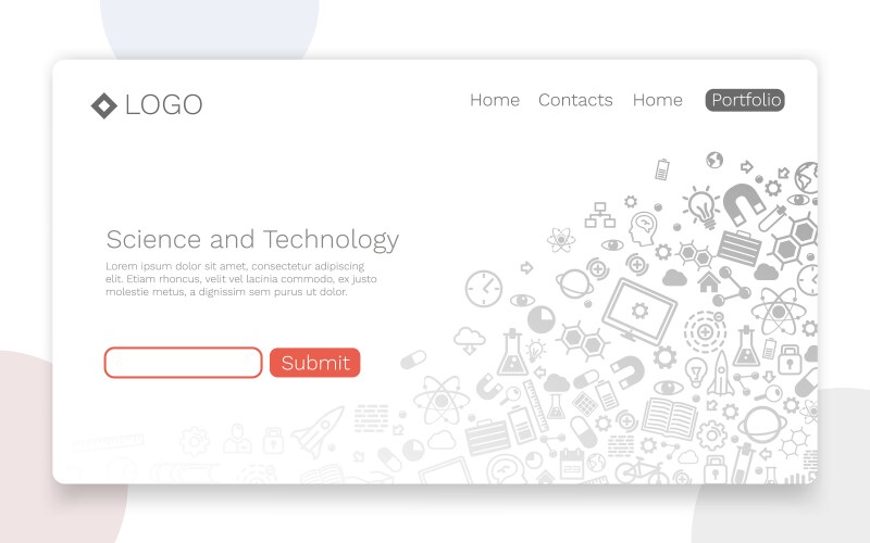 Login page purple gradient sign in form Royalty Free Vector Login page purple gradient sign in form Royalty Free Vector