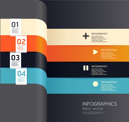 Modern design template Royalty Free Vector Image