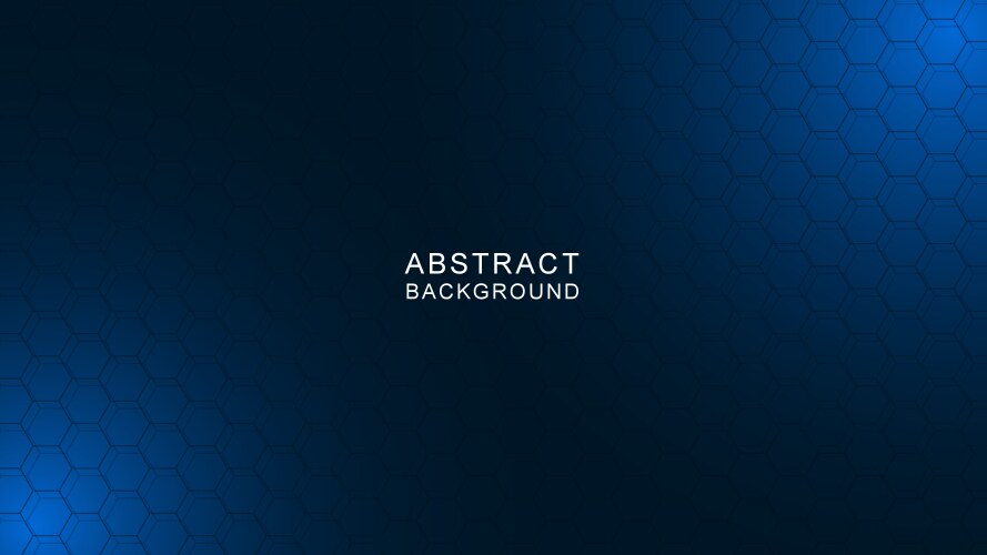 Abstract red light hexagon line in grey modern Vector Image