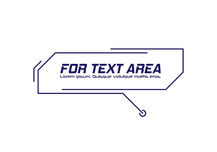 Digital callouts titles Royalty Free Vector Image Digital callouts titles Royalty Free Vector Image