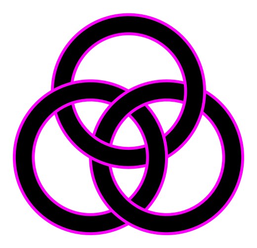 Celtic knot - trinity Royalty Free Vector Image