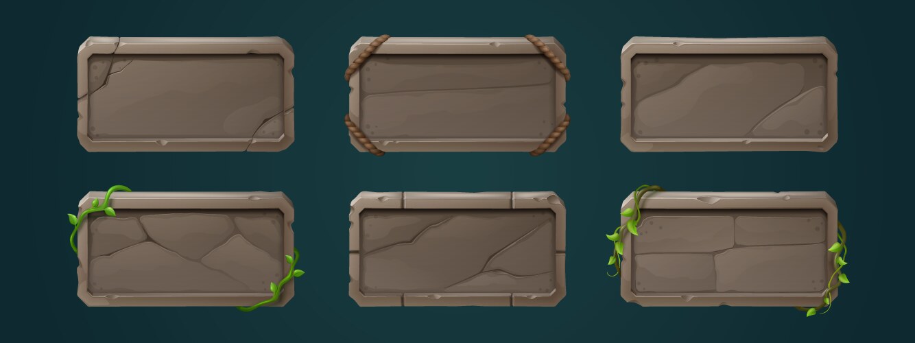 Golden silver and bronze frames set on black Vector Image