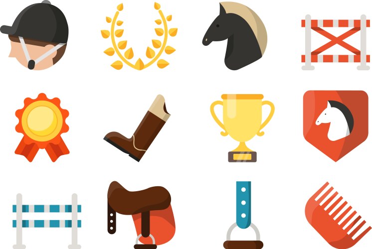 Equestrian Icons Vector Images (over 15,000)