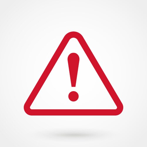 Explosive danger sign in white red diamond Vector Image