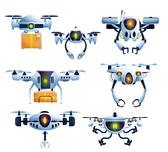Drone Cartoon Vector Images (over 5,000)