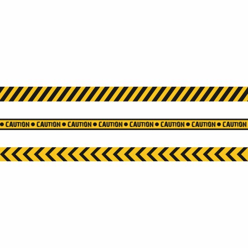 Hazard stripes Royalty Free Vector Image - VectorStock