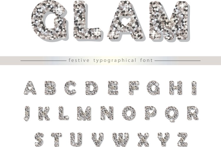 Glitter Fonts Vector Images (over 15,000)