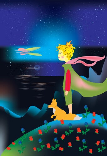 Little Prince Rose Vector Images (65)