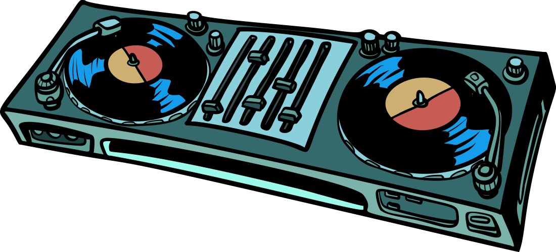 Dj Turntable Vector Images (over 14,000)