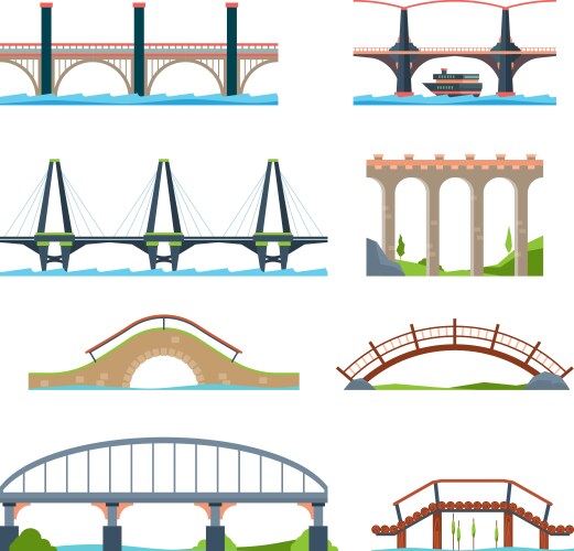 Bridge Cartoon Vector Images (over 7,100)
