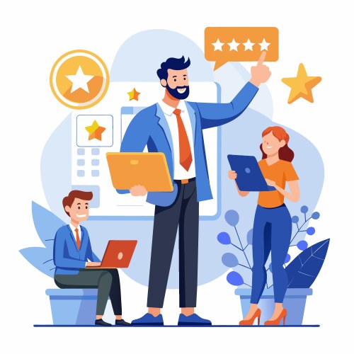 Employee Performance Review Vector Images (over 1,300)