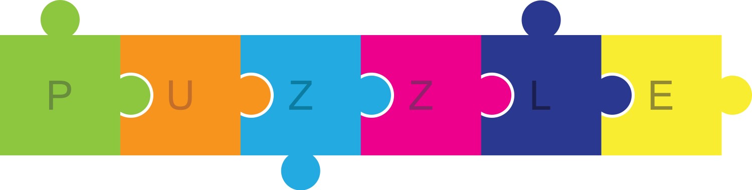 Puzzle logo Royalty Free Vector Image - VectorStock