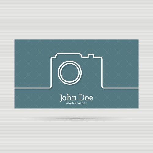Modern trendy business card design template Vector Image Modern trendy business card design template Vector Image