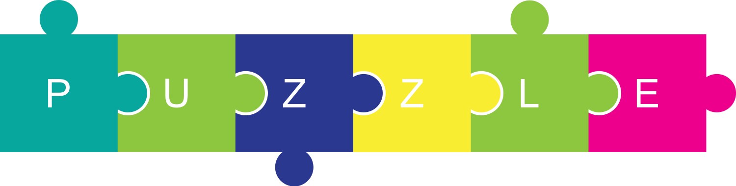 Puzzle logo Royalty Free Vector Image - VectorStock