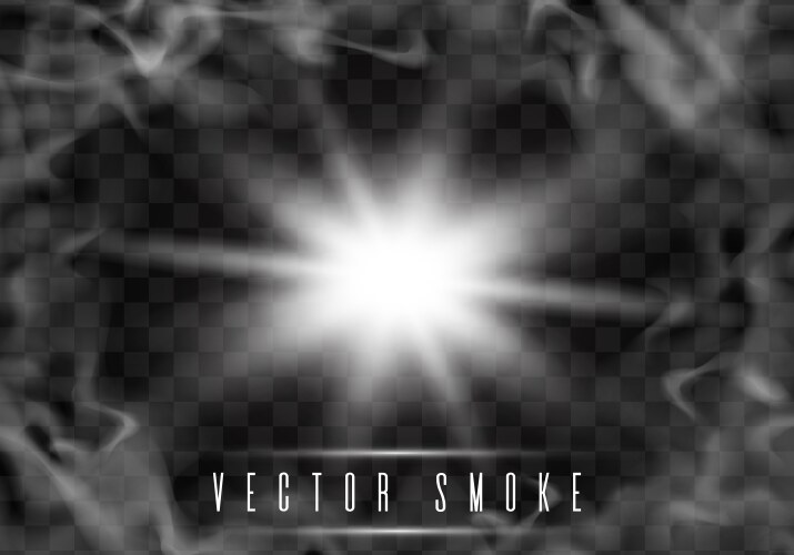 Smoke or cloud effect Royalty Free Vector Image